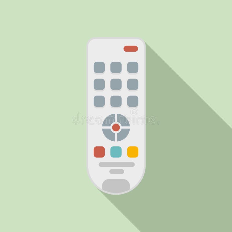 Hand on Remote Control Button Outline Icon Stock Vector - Illustration ...