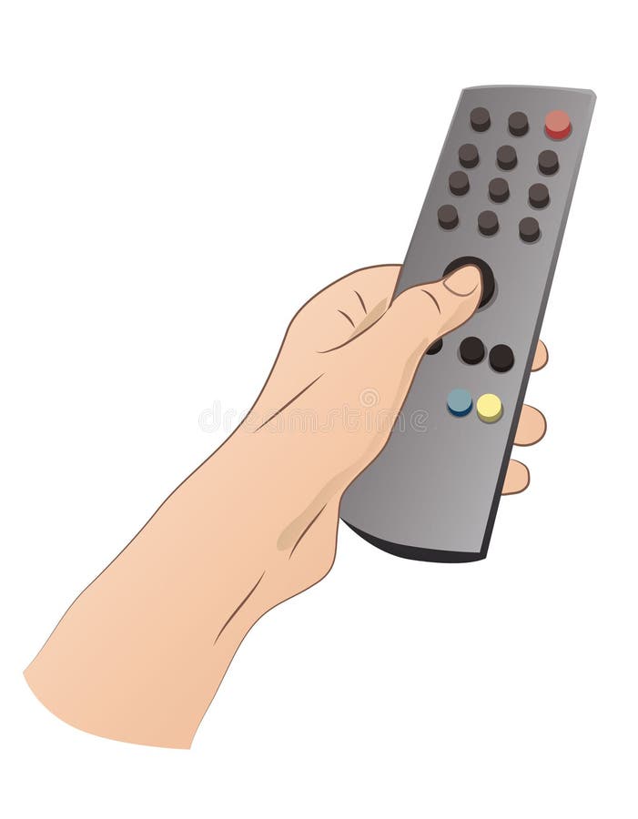 Hand Remote Control Stock Illustrations – 4,409 Hand Remote Control ...