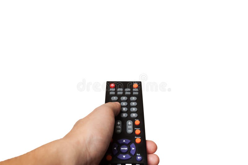 Tv remote stock image. Image of interested, keen, person - 37636167