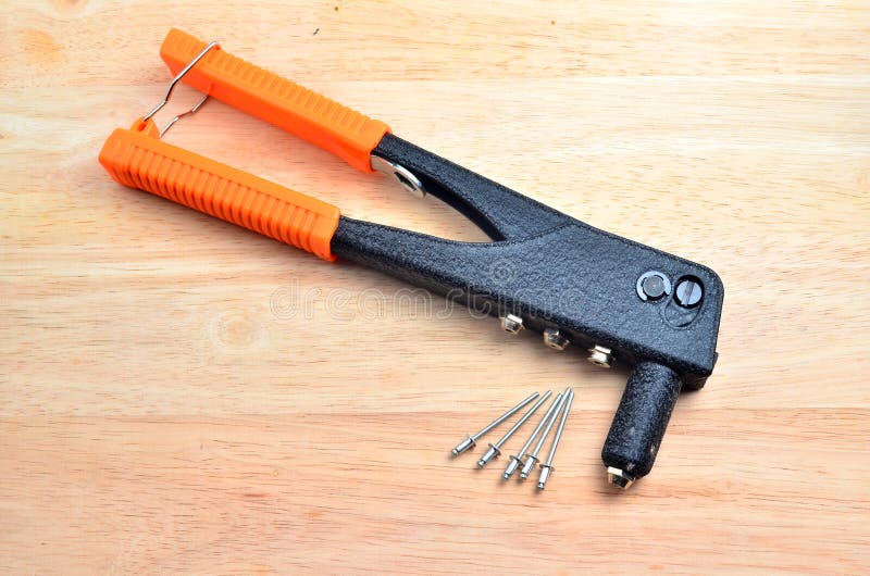 Hand Riveter stock image. Image of fasten, fastener, work - 50550067