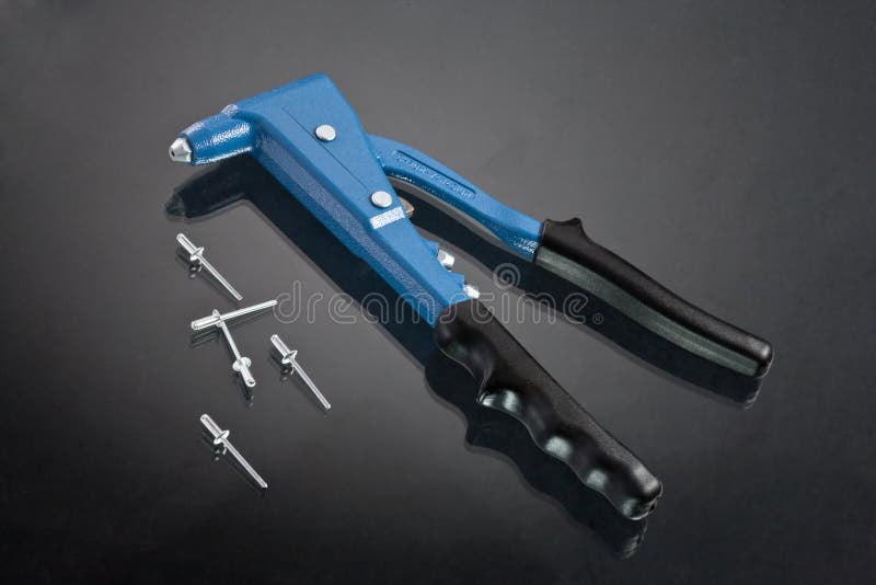Hand riveting tool stock image. Image of joining, fasten - 25199435
