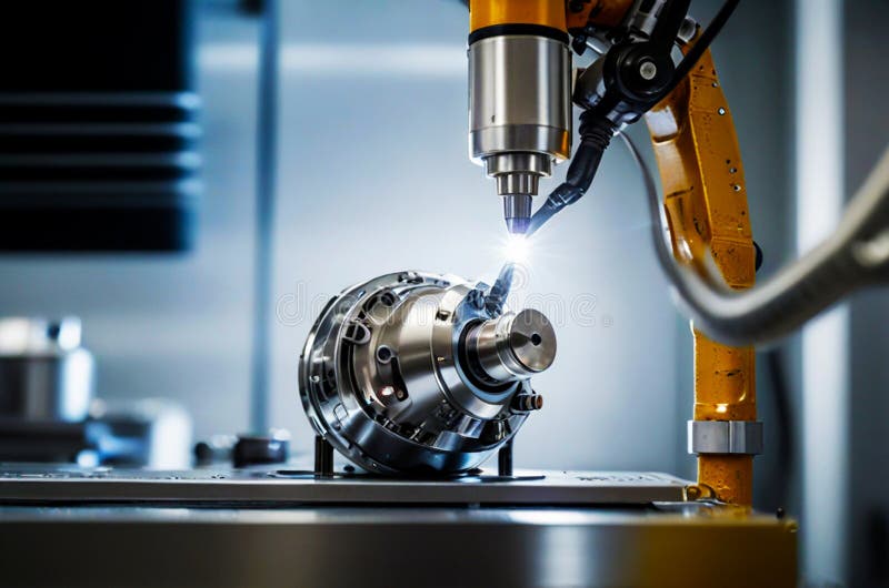 Hand Robots Iron Factory Production, Advanced Robots and High ...