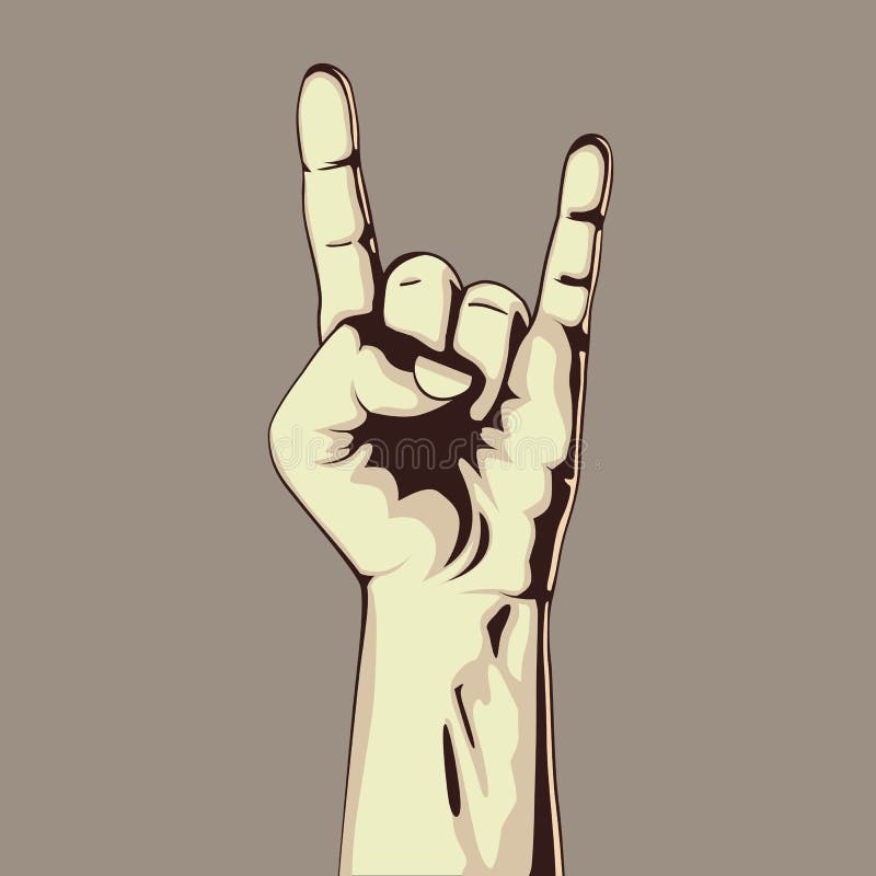 Punk Hand Stock Illustrations – 7,710 Punk Hand Stock Illustrations ...