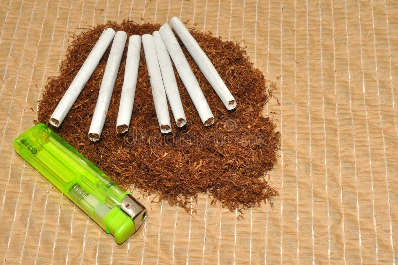 Hand Rolling Tobacco stock photo. Image of cigarettes - 29965330