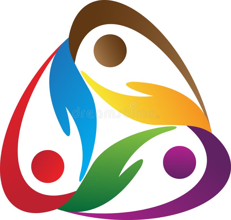 Rotation people logo stock vector. Illustration of circular - 26959629