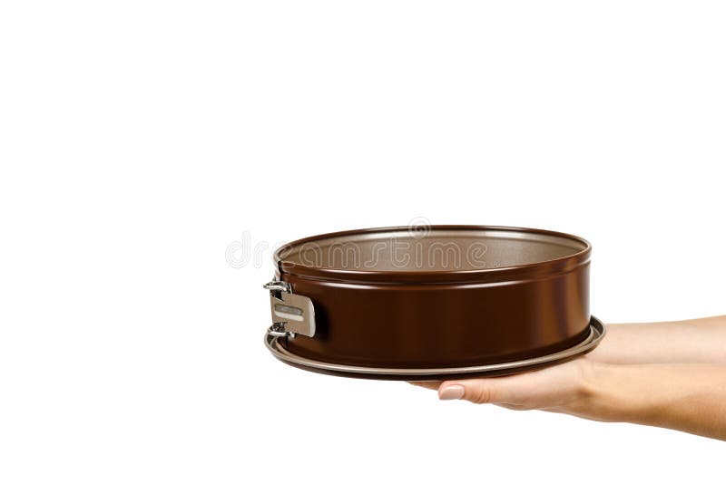 Hand with Round Shape Utensil for Baking Stock Image - Image of closeup ...