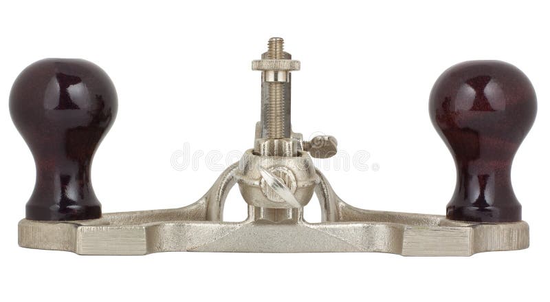 Old Router Plane with Shavings on a Wood Board Stock Photo - Image of ...
