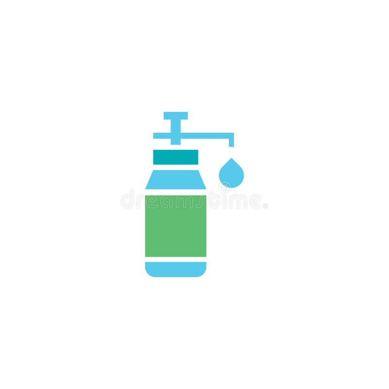 Hand Sanitiser Vector Icon Design Template Stock Vector - Illustration ...