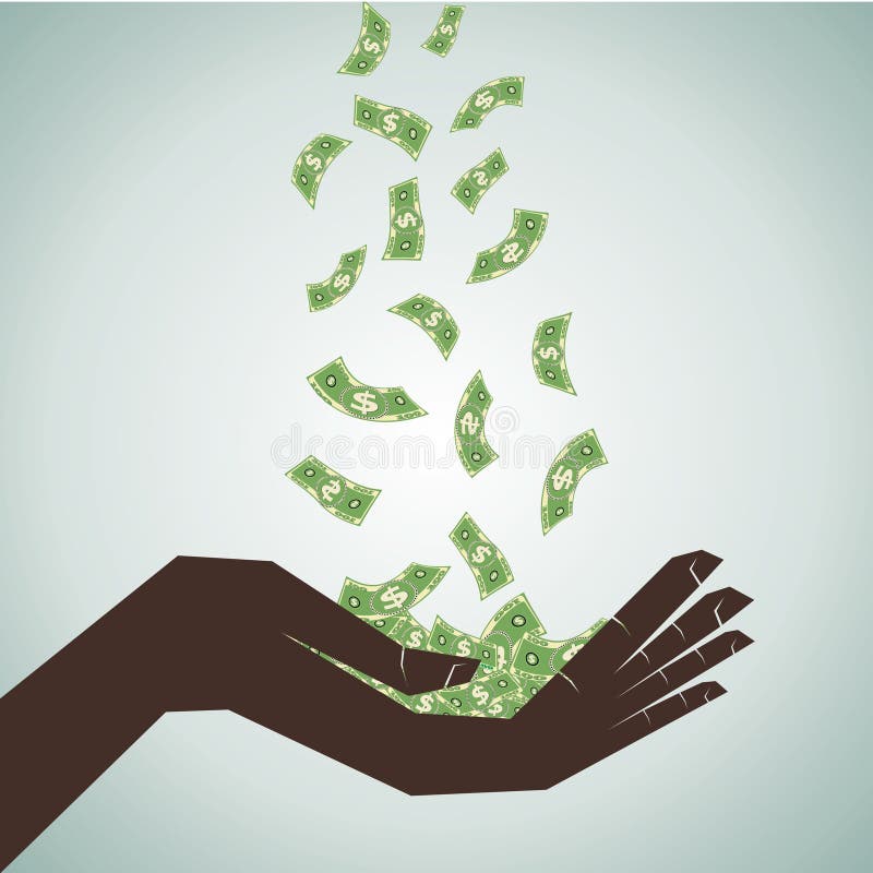 Money Falling Hand Stock Illustrations – 2,879 Money Falling Hand Stock ...