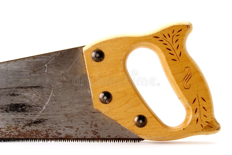 Hand saw stock photo. Image of build, rust, used, work - 1965528