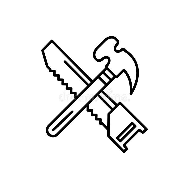 Hammer Saw Logo Stock Illustrations – 4,687 Hammer Saw Logo Stock ...