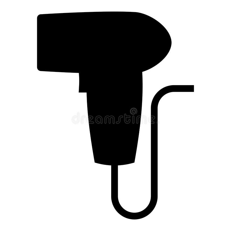 Hand Scanner Barcode Held Icon Black Color Vector Illustration Flat ...