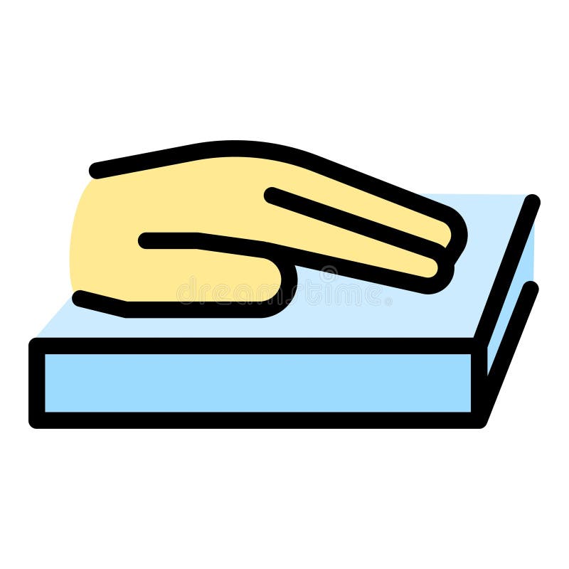 Hand Scanner Icon Vector Flat Stock Vector - Illustration of flat, code ...