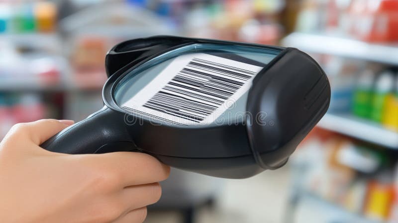 Hand Scanning Barcode, Supermarket, Inventory, Retail Stock Image ...