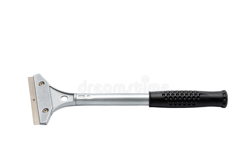Hand Scraper Tool on White Background Stock Photo - Image of putty ...