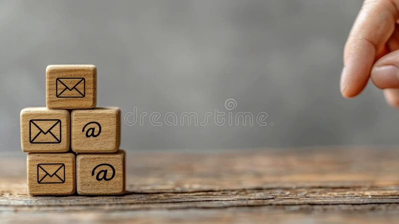 Email Contact stock illustration. Illustration of information - 335955463