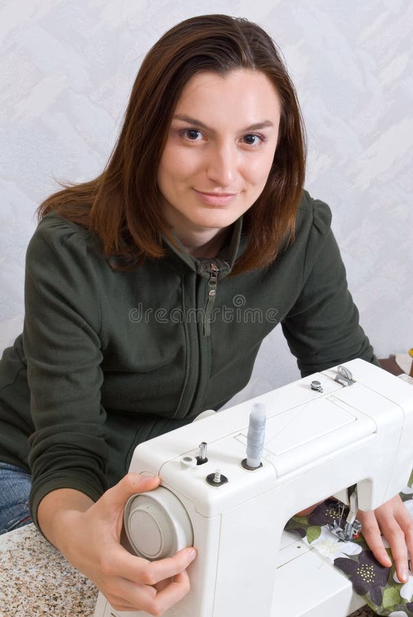 Hand sewing stock image. Image of costume, point, machine - 770413