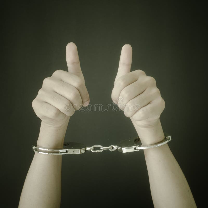 Hand in shackle stock photo. Image of pressure, punishment - 56251484