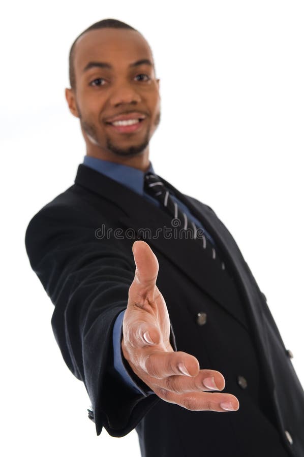 Hand shake stock photo. Image of american, isolated, businessperson ...