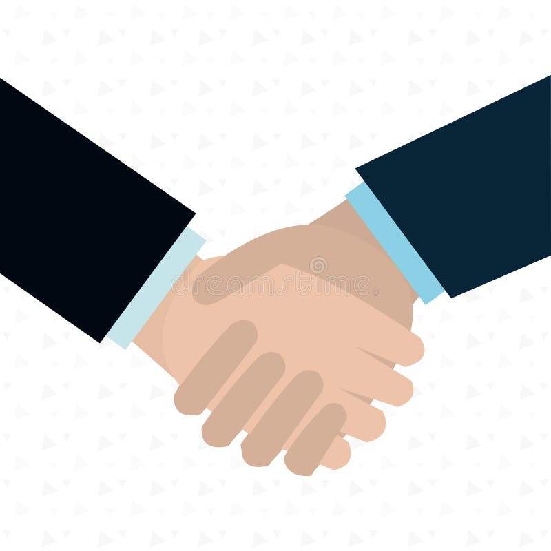 Hand shake design stock illustration. Illustration of together - 68766606