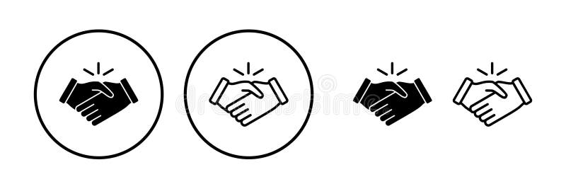 Hand Shake Icon . Business Handshake. Contract Agreement. Partnership ... Hand Shake Icon . Business Handshake. Contract Agreement. Partnership ...