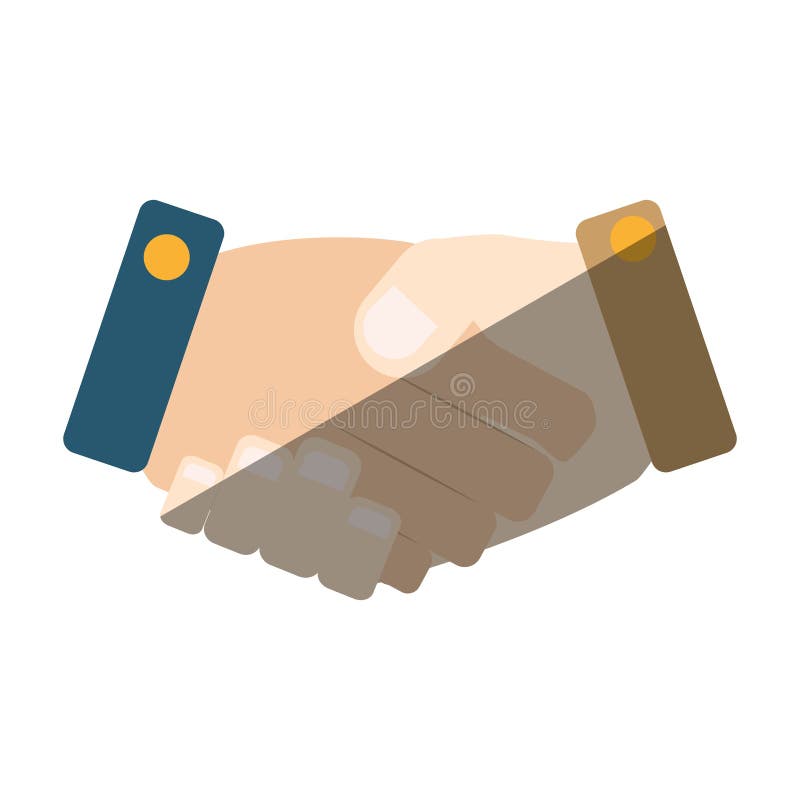 Hand Shake Icon. Help Design. Vector Graphic Stock Vector ...