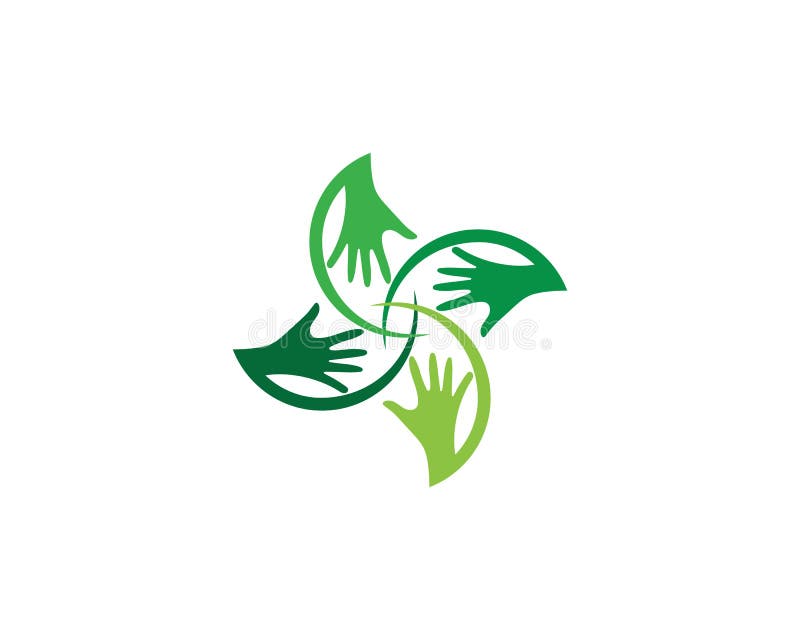 Hand Shake Symbol Logo and Symbol Vector Stock Vector - Illustration of ...