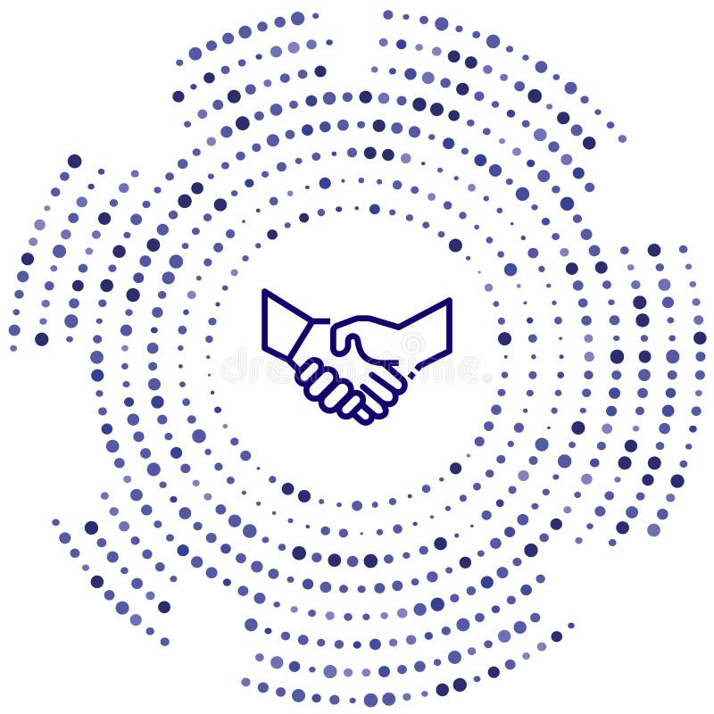Hand Shake Symbol Logo and Symbol Vector Stock Vector - Illustration of ...