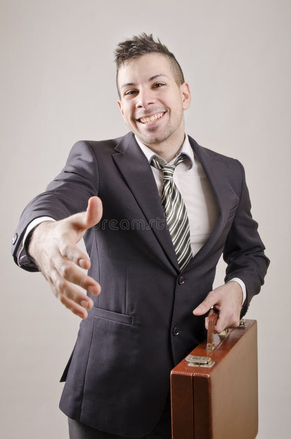 Hand shake stock photo. Image of attractive, male, office - 36821596