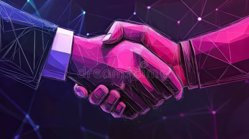 Hand Shaking Another Hand in a Business Meeting Stock Image - Image of ...