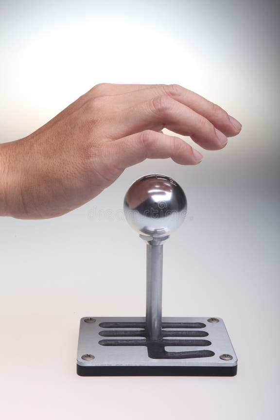 Hand and Shifter stock image. Image of power, lever, handle - 19435431