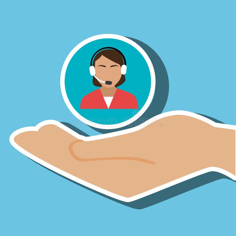 Hand Shipping Cargo Attention Stock Illustration - Illustration of ...