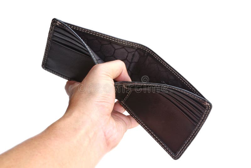 Hand show a new wallet stock image. Image of finance - 38169537