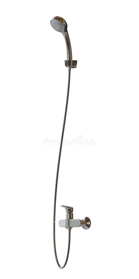 Hand Shower 3D Render Illustration Element 02 Stock Illustration ...