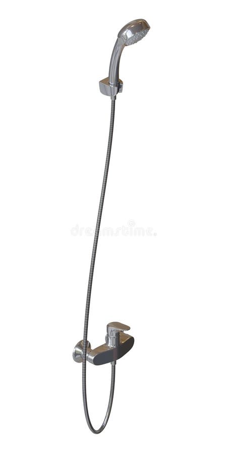 Hand Shower 3D Render Illustration Element 04 Stock Illustration ...