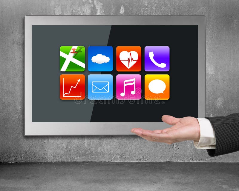 Wide Flat Screen LCD Computer Monitor Stock Image - Image of white ... Wide Flat Screen LCD Computer Monitor Stock Image - Image of white ...