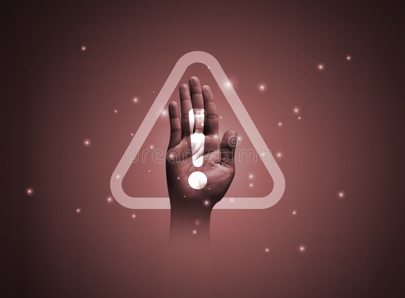 256 Stop Sign Hand Triangle Stock Photos - Free & Royalty-Free Stock ...