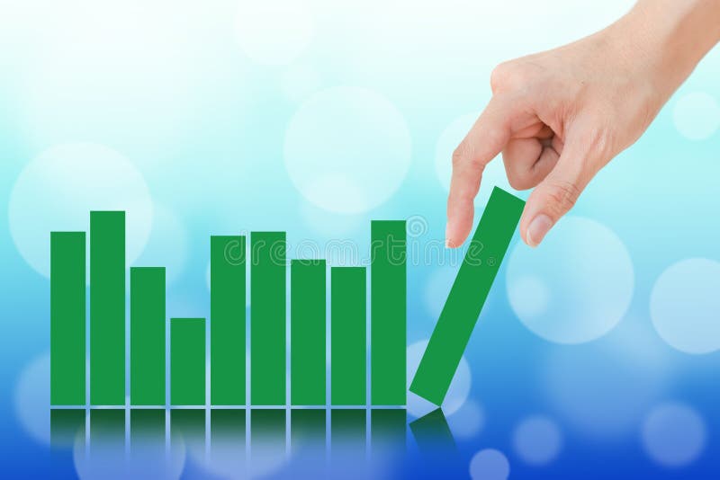 Business Graph stock photo. Image of report, development - 9840240