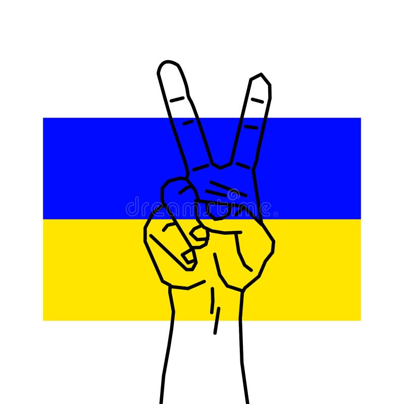 Peace Ukraine Hand Stock Illustrations – 4,035 Peace Ukraine Hand Stock ...