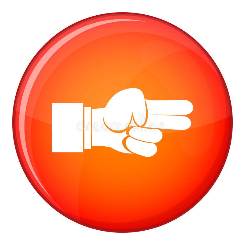 Red Hand Middle Finger Icon Stock Illustrations – 132 Red Hand Middle ...