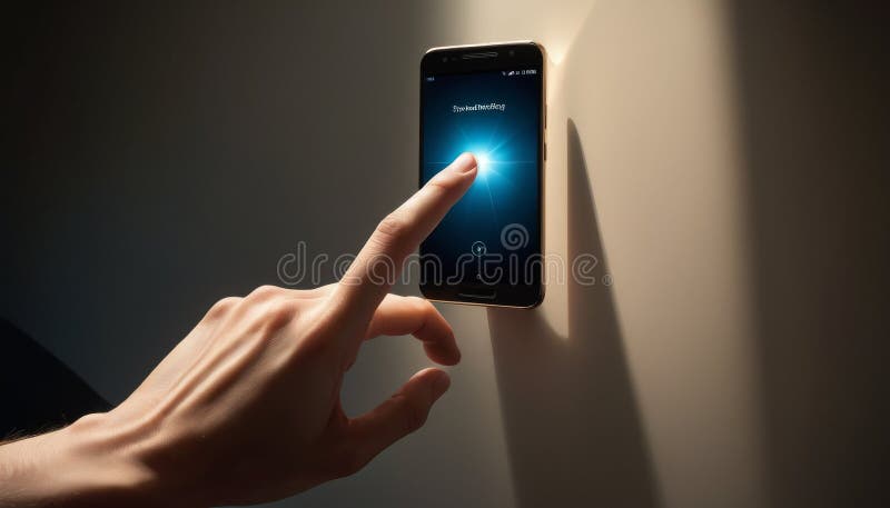 Touchscreen Interaction on Smartphone Stock Photo - Image of interaction, smart: 313532298
