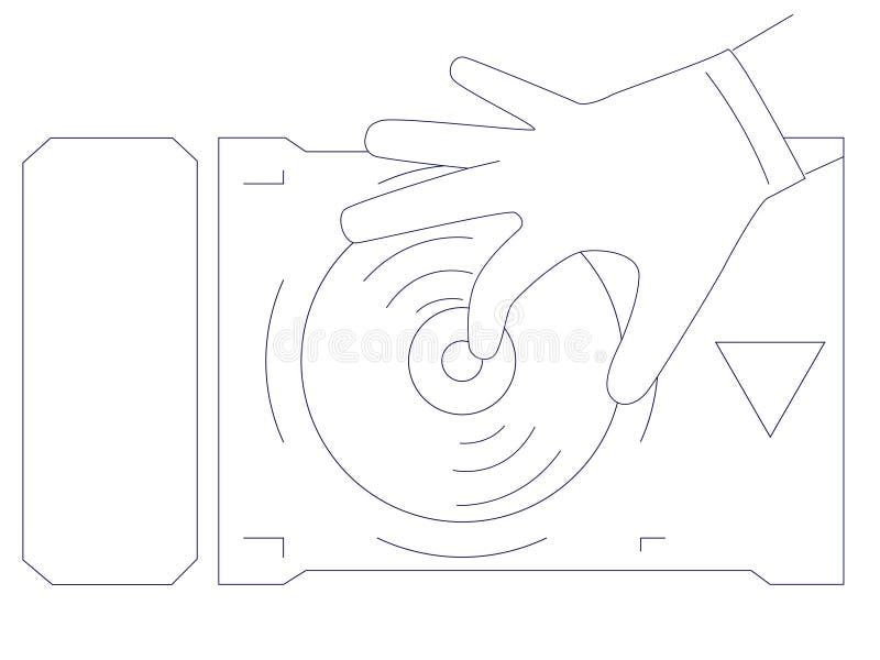 Hand Adjusting a Control Dial on Electronic Equipment during a Training ...