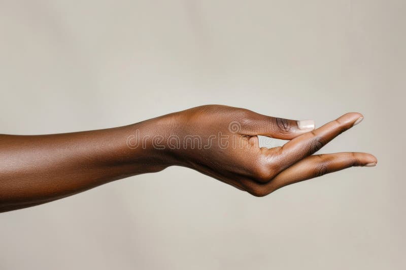 A Hand is Shown with a White Background Stock Image - Image of injury ...