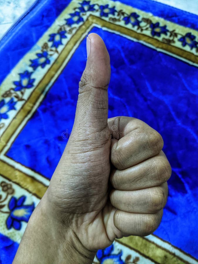 This Hand Shows a Good Sign Stock Photo - Image of finger, shows: 224097428