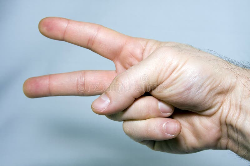 Hand sign stock photo. Image of sign, close, finger, human - 7517726
