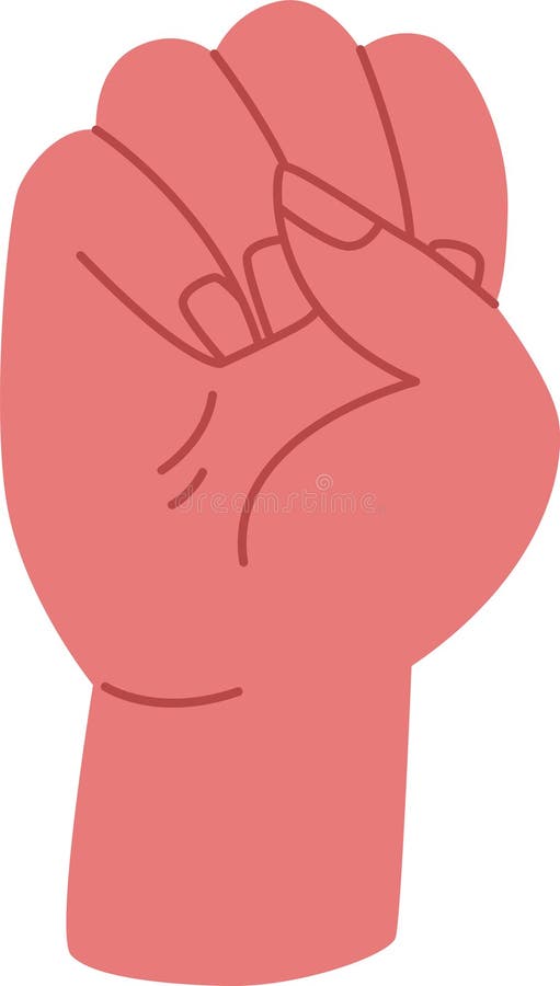 Hand Sign Alphabet S Letter Stock Vector - Illustration of letter, hand ...