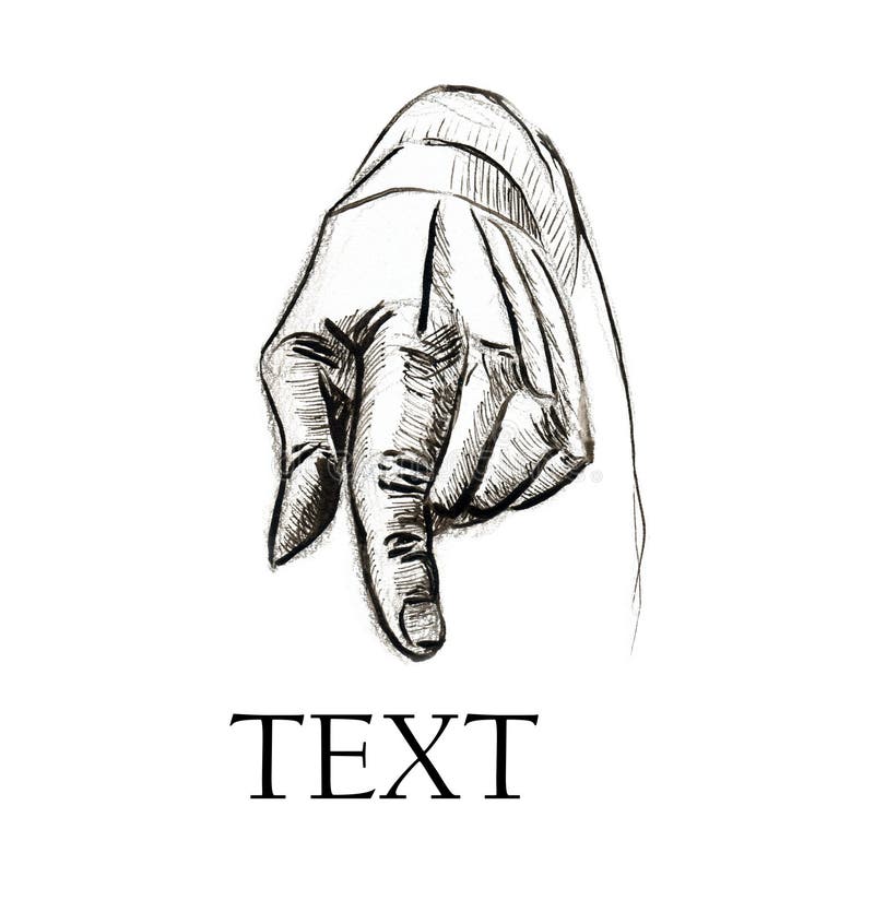 Hand sign stock illustration. Illustration of gesturing - 65915546