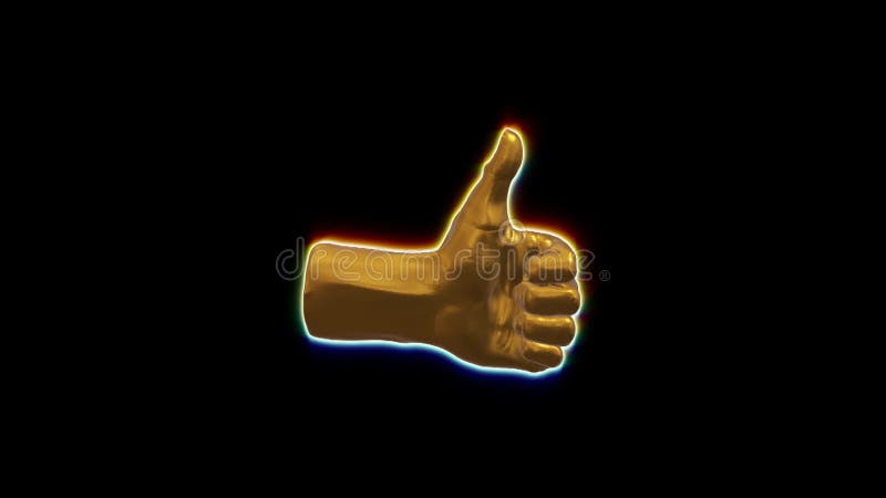 Hand Sign Fingers Motion Loop Animation Stock Video - Video of pointing ...