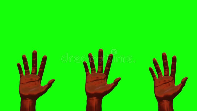 Hand Sign Fingers Motion Loop Animation Stock Video - Video of pointing ...