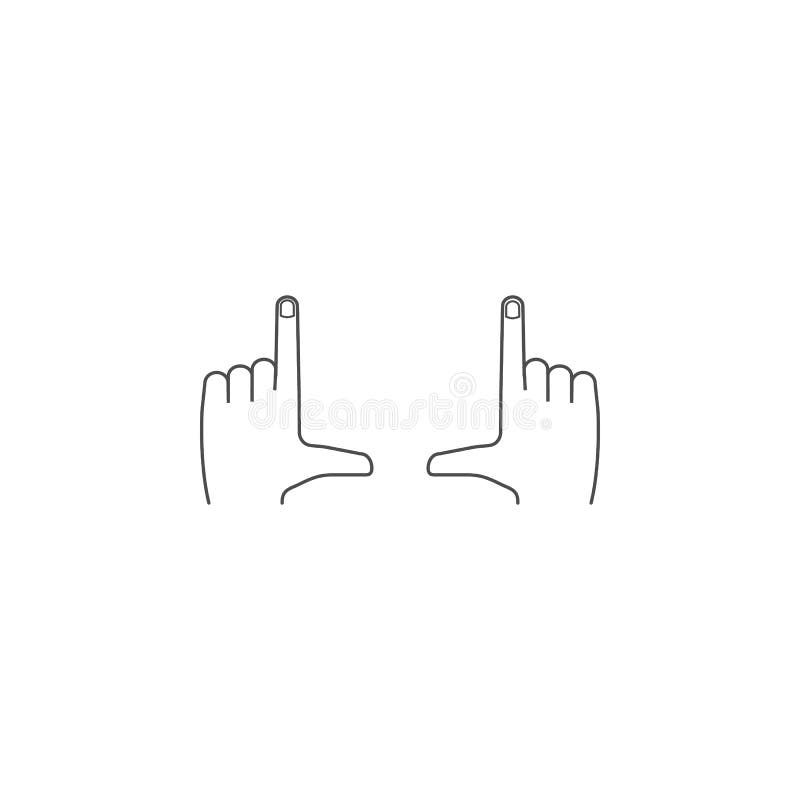 Hand Shooting Gesture Stock Illustrations – 182 Hand Shooting Gesture ...